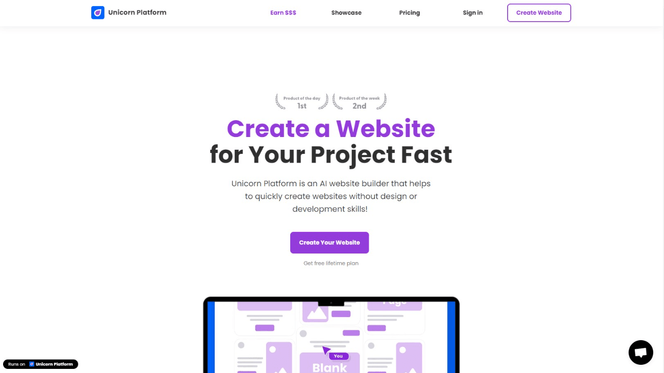 Unicorn Platform: Effortless AI Web Building