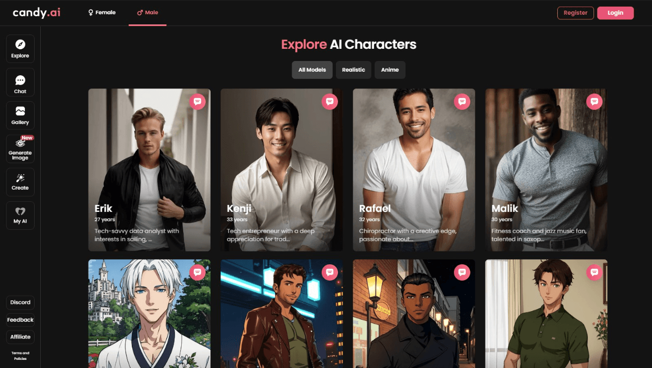 Candy.ai: Interactive AI Companionship Experience