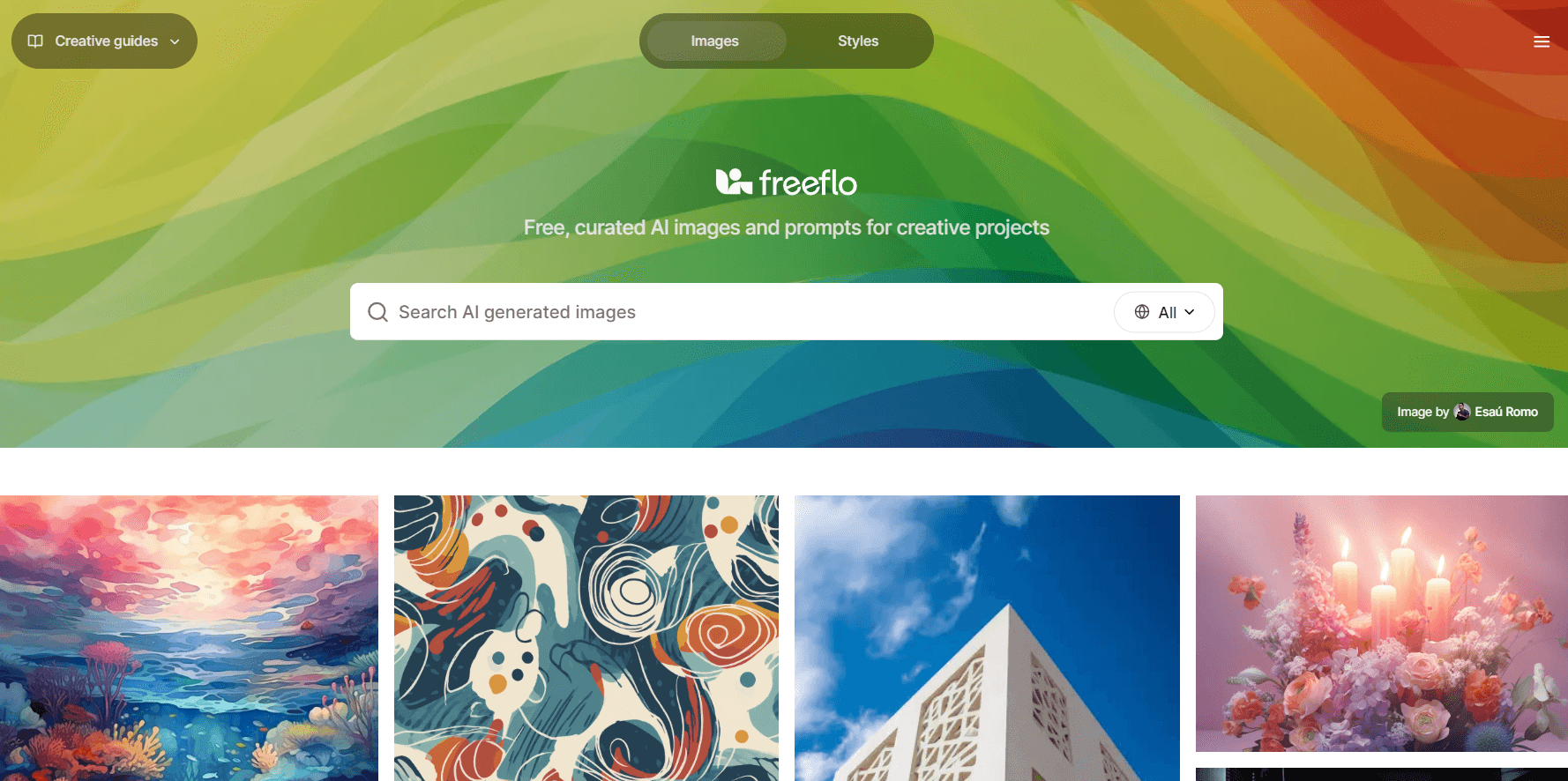 Freeflo: Unleash Creativity with AI-Generated Art