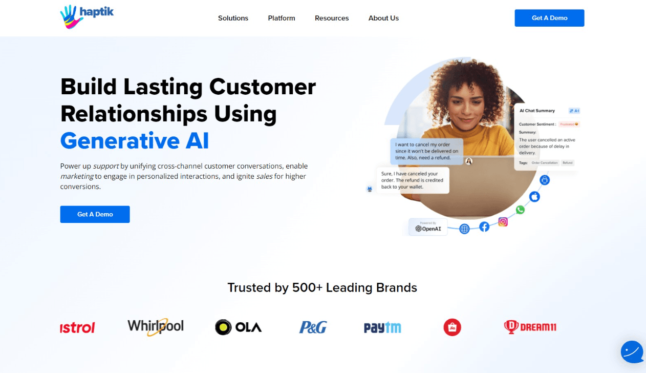 Haptik: AI-Powered Conversational CRM for Businesses Haptik: AI-Powered Conversational CRM for Businesses