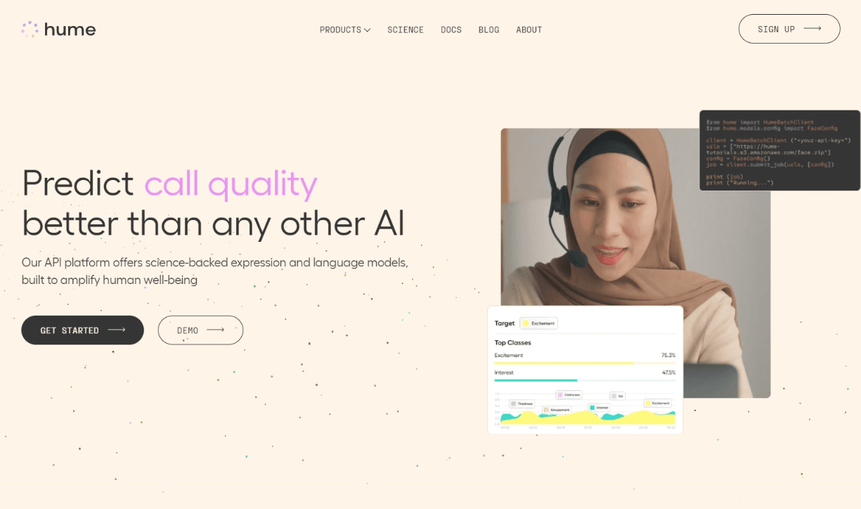 Hume AI - Empowering AI with Emotional Insights