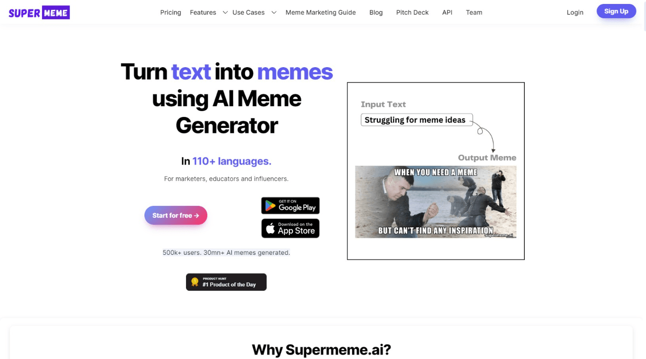 Supermeme.ai: Revolutionizing Meme Creation