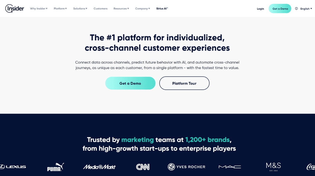 Insider: AI-Driven Cross-Channel Customer Experience