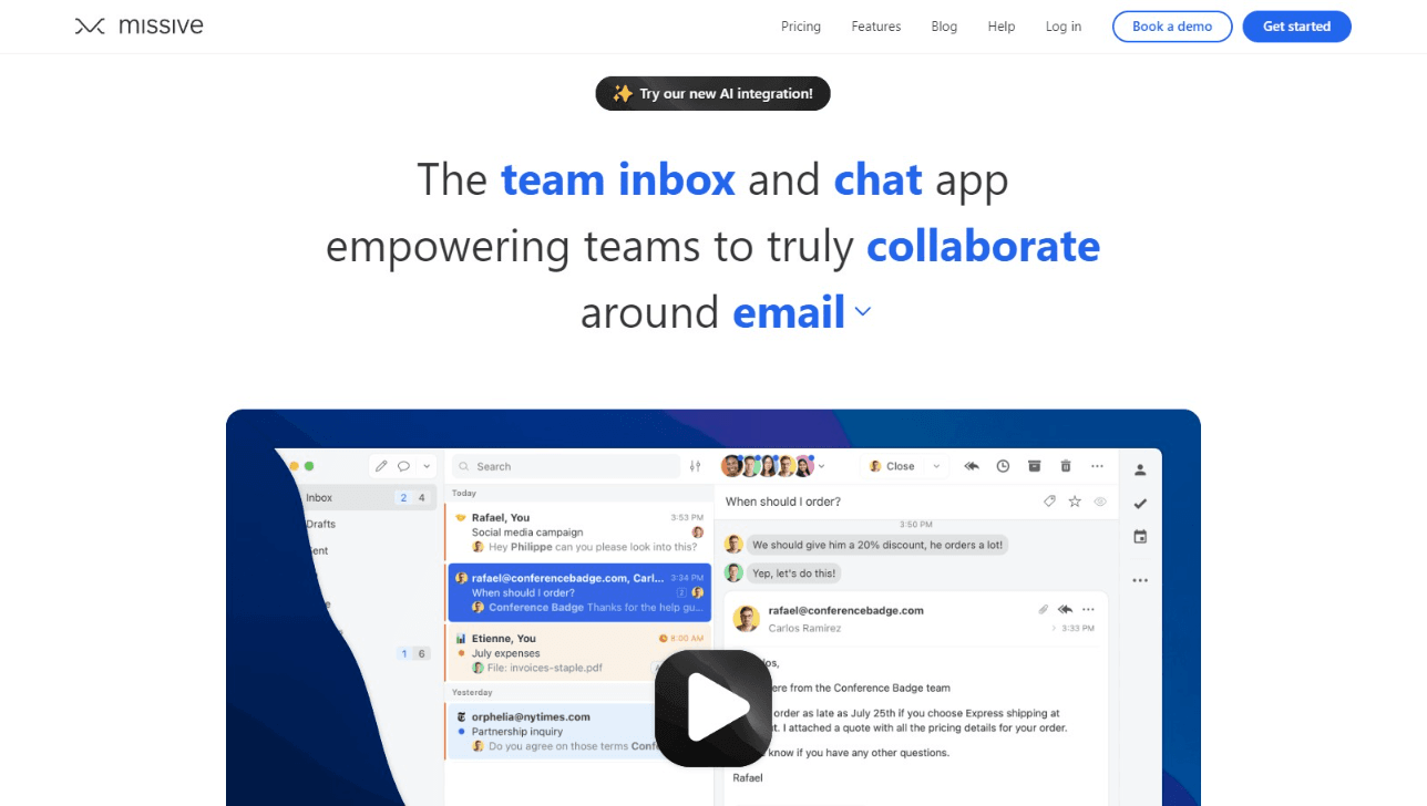 Missive: Streamline Team Communication and Collaboration