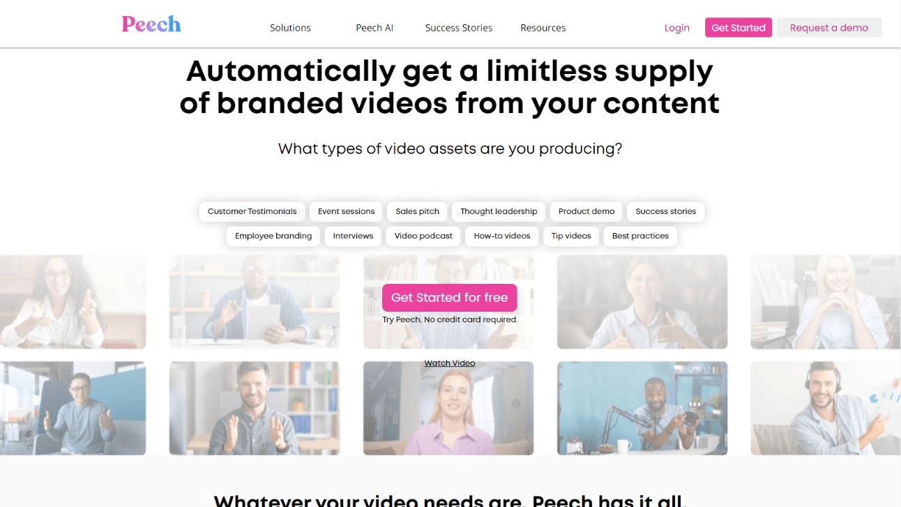 Peech AI: Revolutionizing Video Marketing with AI Tech