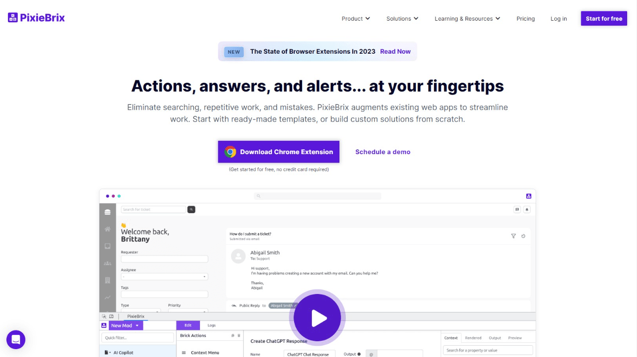 PixieBrix: Enhance Web Apps with Custom Browser Mods