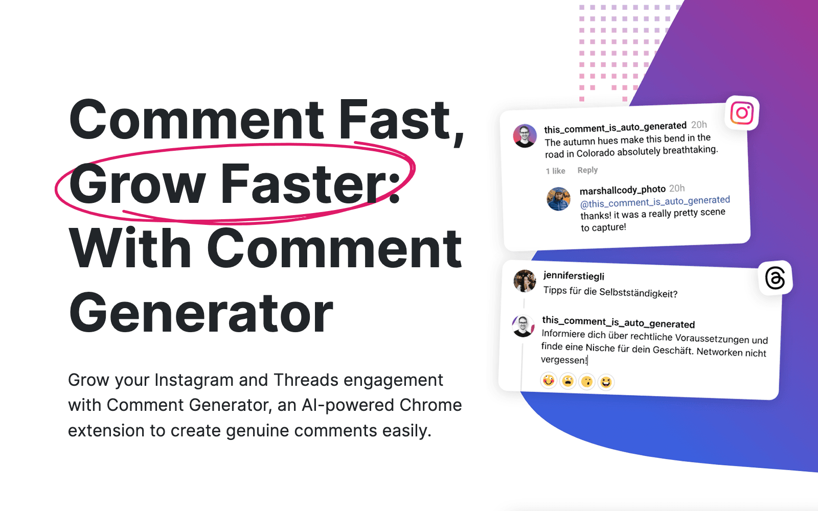 Revolutionize Social Media with AI Comments