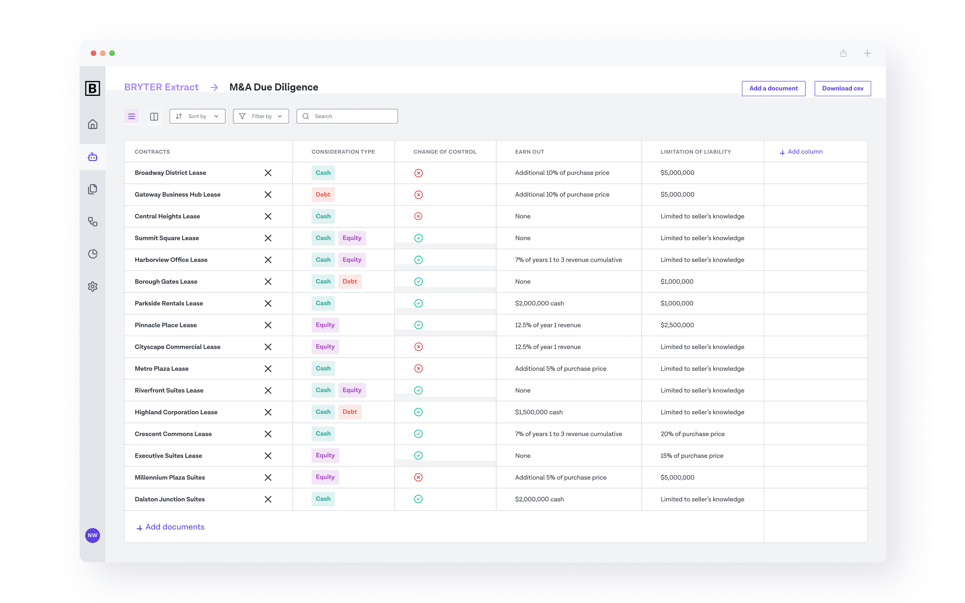 Automate Contract Review with BRYTER Extract